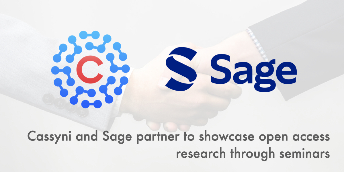Sage partners with Cassyni to showcase open access research through ...
